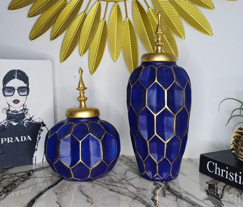 Blue vase set – artelia